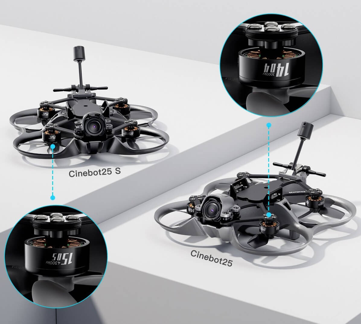 GEPRC Cinebot25 HD: продвинутый cinewhoop с цифровой FPV видеосистемой