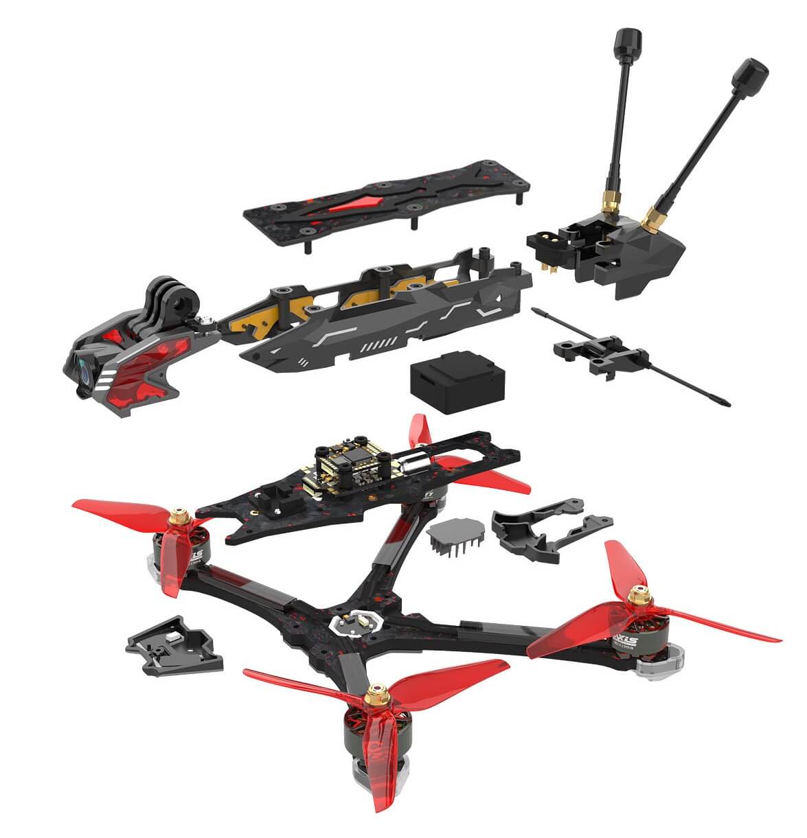 Axisflying MANTA 5 PRO: высокоскоростное решение для фристайла и съёмки